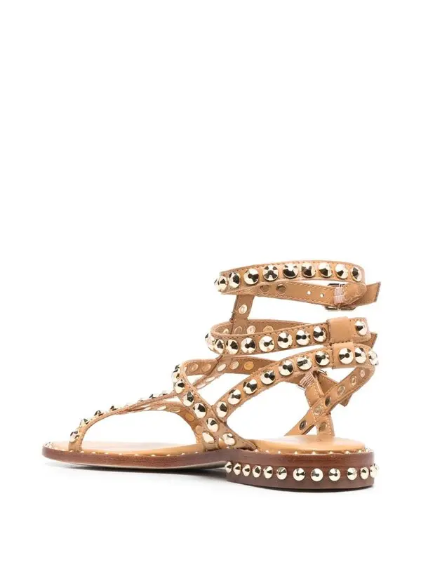 Ash Play Stud-embellished Leather Sandals