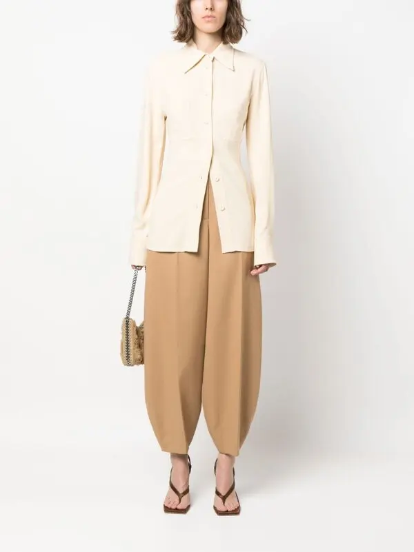 Stella McCartney Pointed-collar Button-up Shirt
