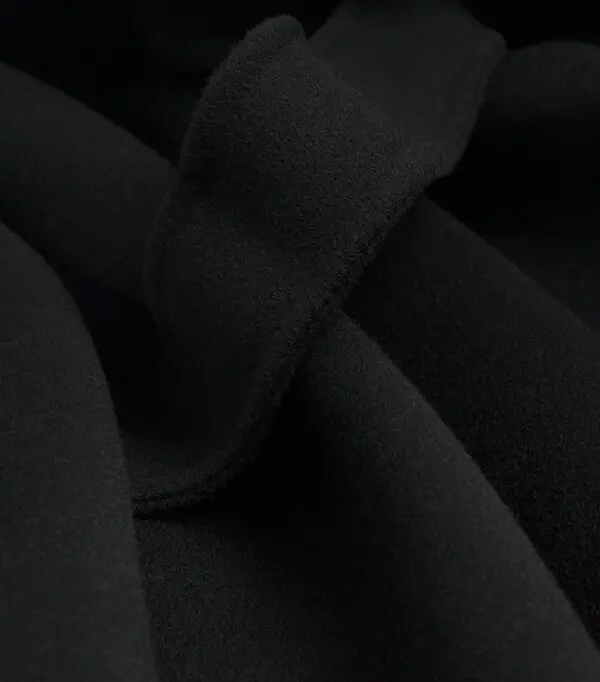 Max Mara Wool Trench Coat - Black