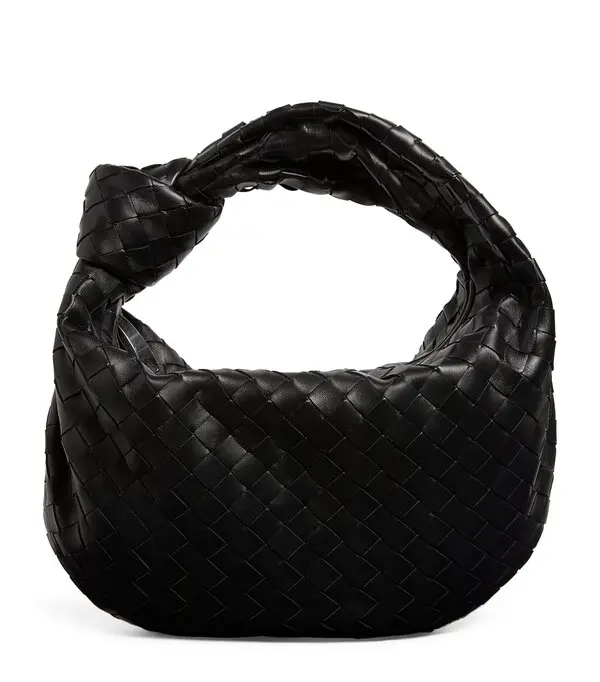 Bottega Veneta Teen Leather Jodie Bag - Grey