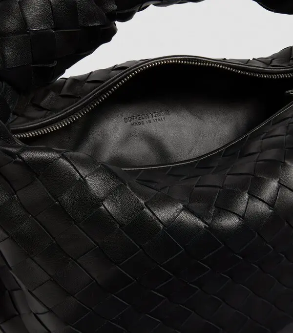 Bottega Veneta Teen Leather Jodie Bag - Grey