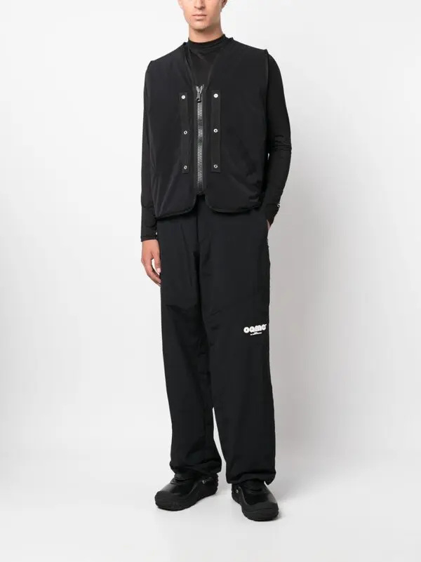OAMC Logo-patch Track Pants - Black
