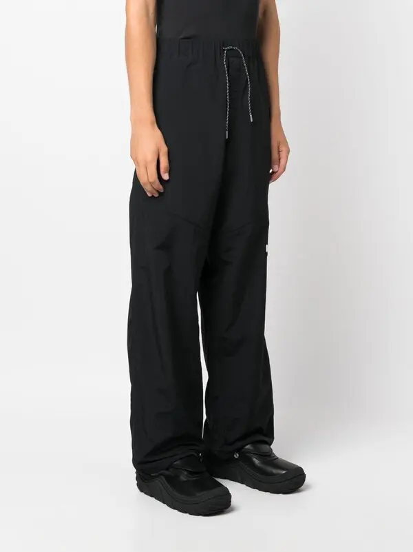 OAMC Logo-patch Track Pants - Black