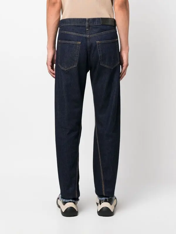LANVIN Mid-rise Straight-leg Jeans