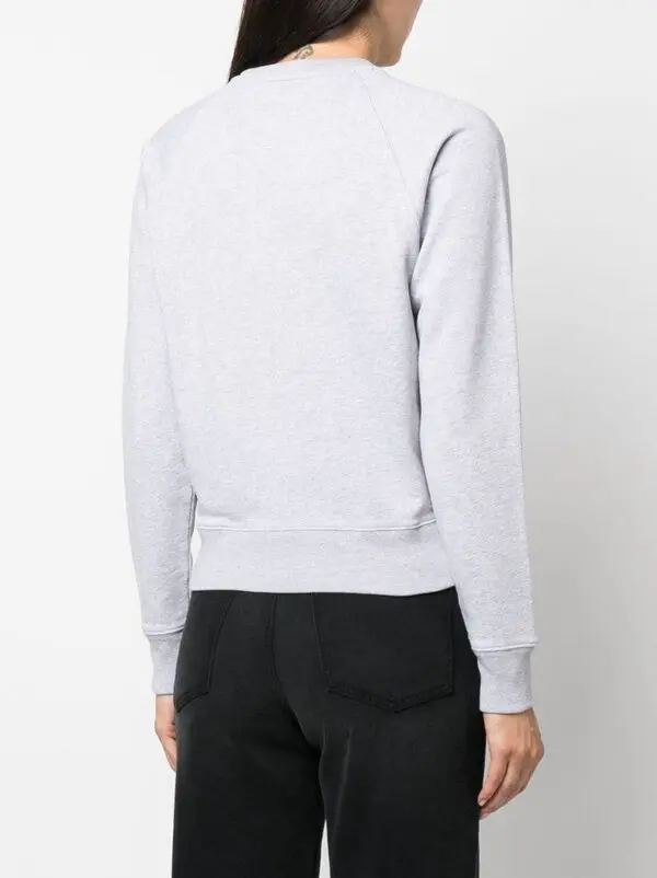Maison Kitsuné Fox-motif Cotton Jumper