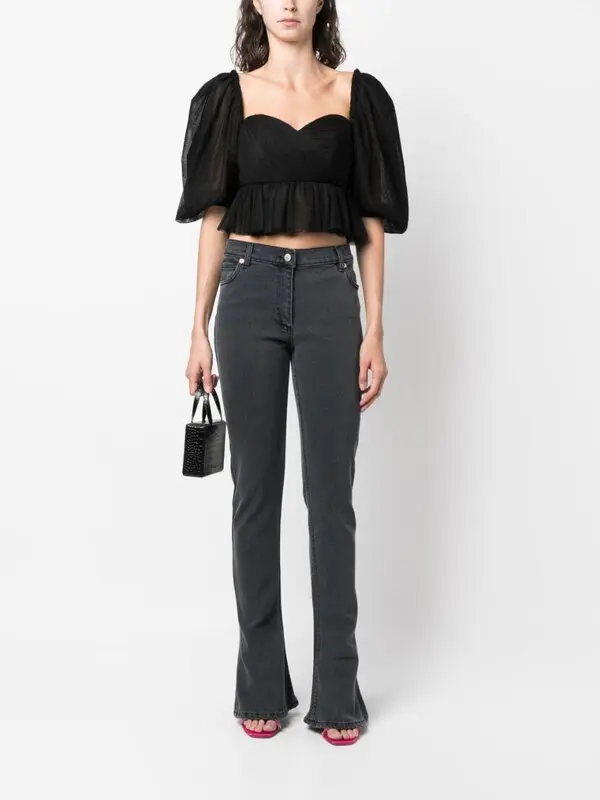 Magda Butrym Mid-rise Flared Jeans
