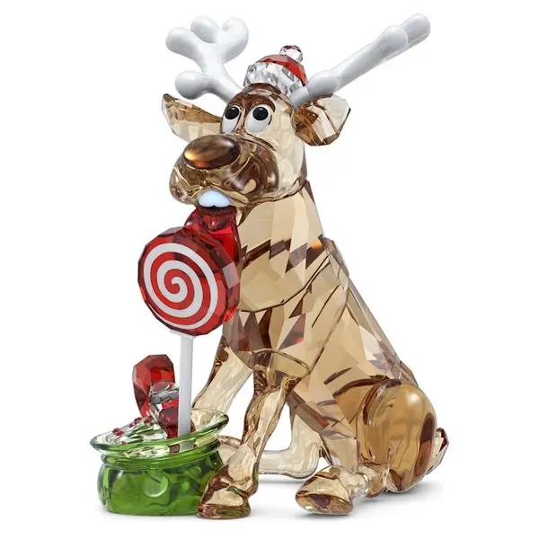 SWAROVSKI Holiday Cheers Dulcis Reindeer - Brown