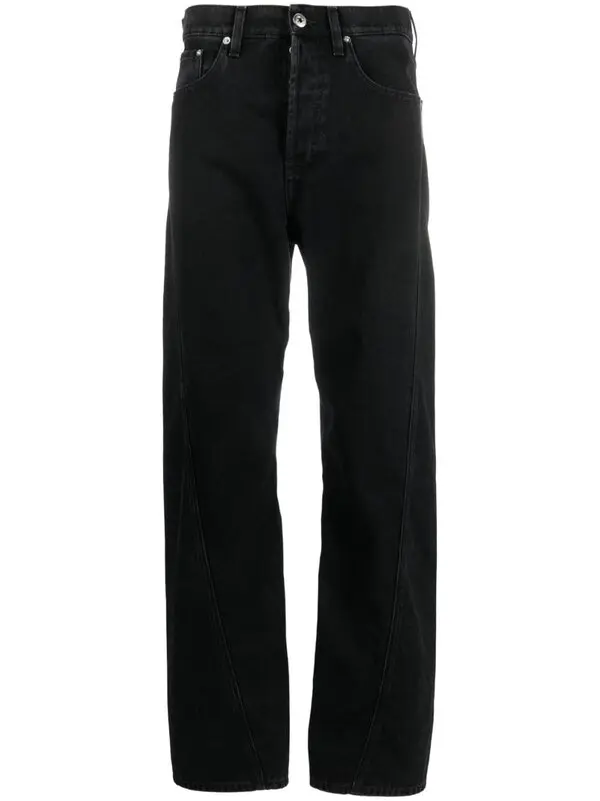 LANVIN Twisted Straight-leg Jeans