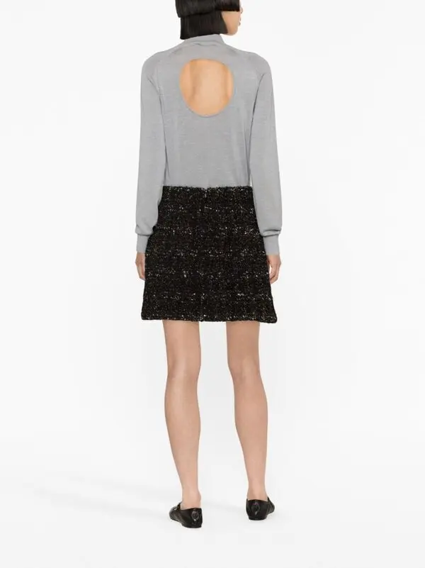 Fabiana Filippi Textured High-waist Skirt