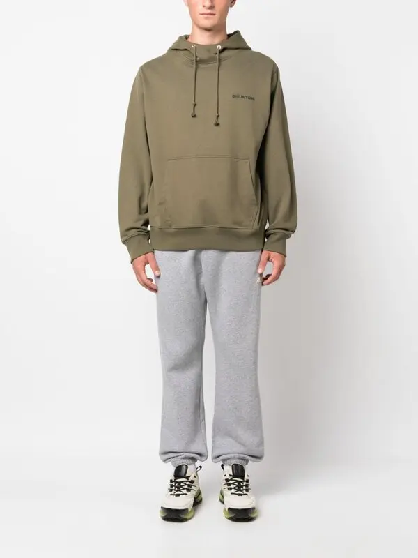 AUTRY Logo-print Cotton Track Pants - Grey