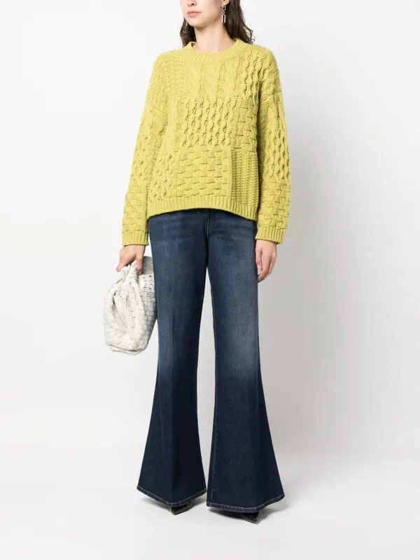 Fabiana Filippi High-rise Flared Jeans - Blue