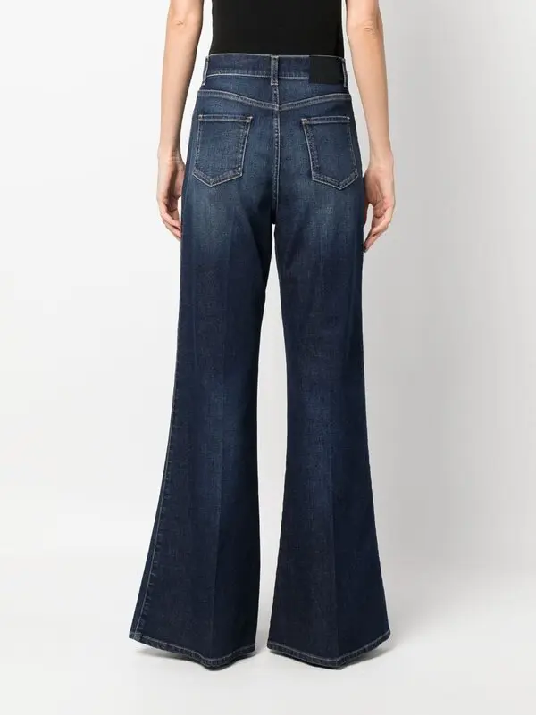 Fabiana Filippi High-rise Flared Jeans - Blue