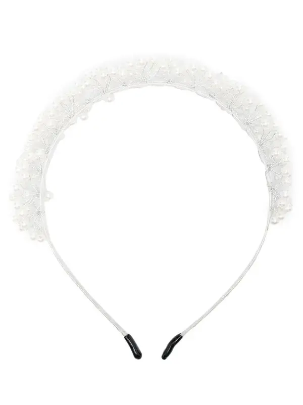 ATU BODY COUTURE Faux-pearl Hair Band - White