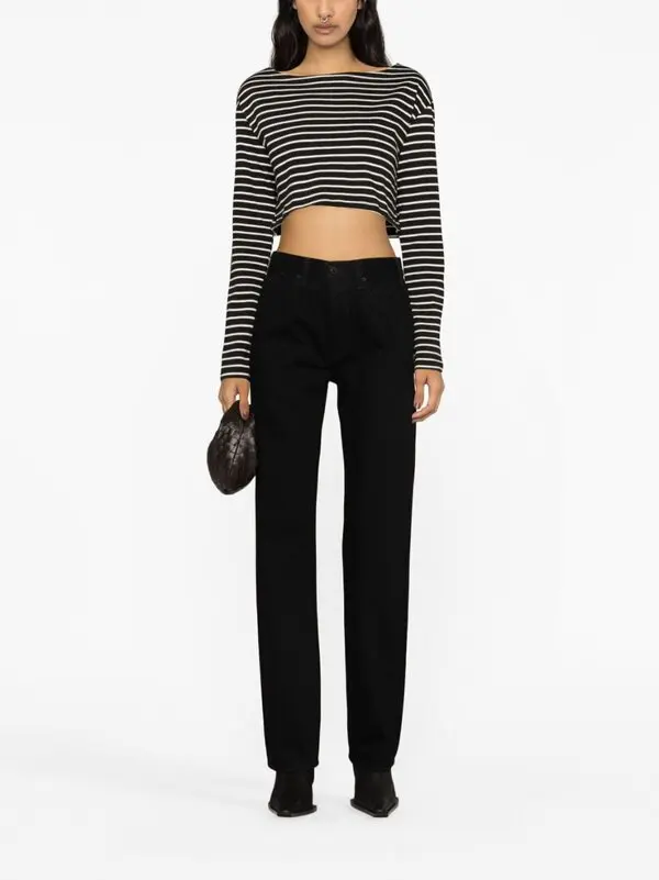 NILI LOTAN Smith Mid-rise Straight Jeans
