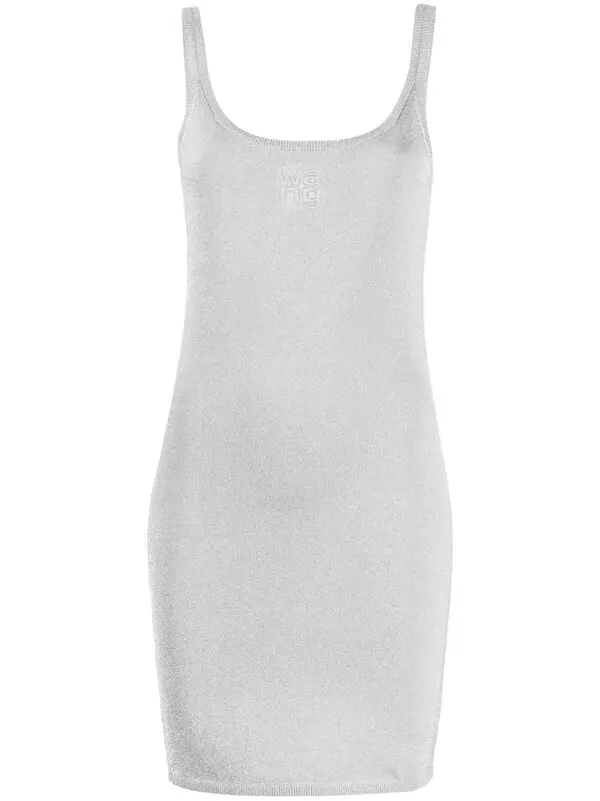 Alexander Wang Logo-embossed Tank Dress