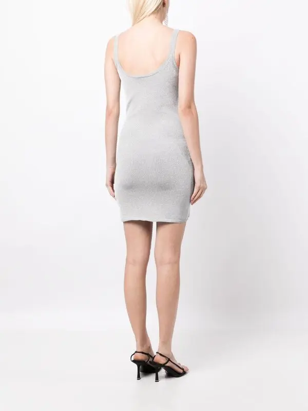 Alexander Wang Logo-embossed Tank Dress