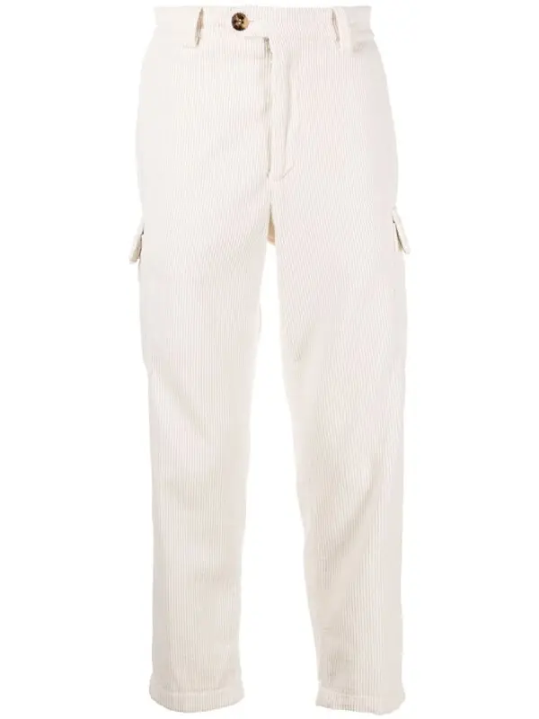 Brunello Cucinelli Corduroy Cargo Trousers