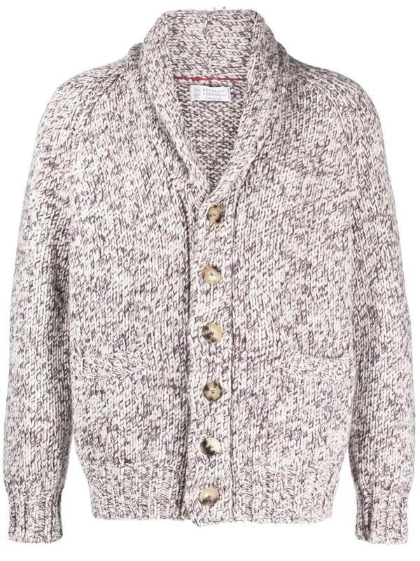 Brunello Cucinelli Double-breasted Wool-blend Cardigan