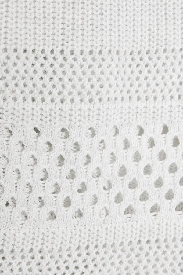 Autumn Cashmere Openknit Cotton Sweater