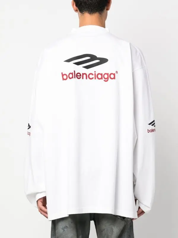 バレンシアガ　Balenciaga 3B Sports Icon ロングシャツ バレンシアガ Balenciaga 3B Sports Icon ロングシャツ 三越