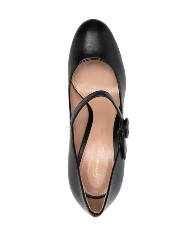 GIANVITO ROSSI Holly D'orsay Platform Pumps - Black