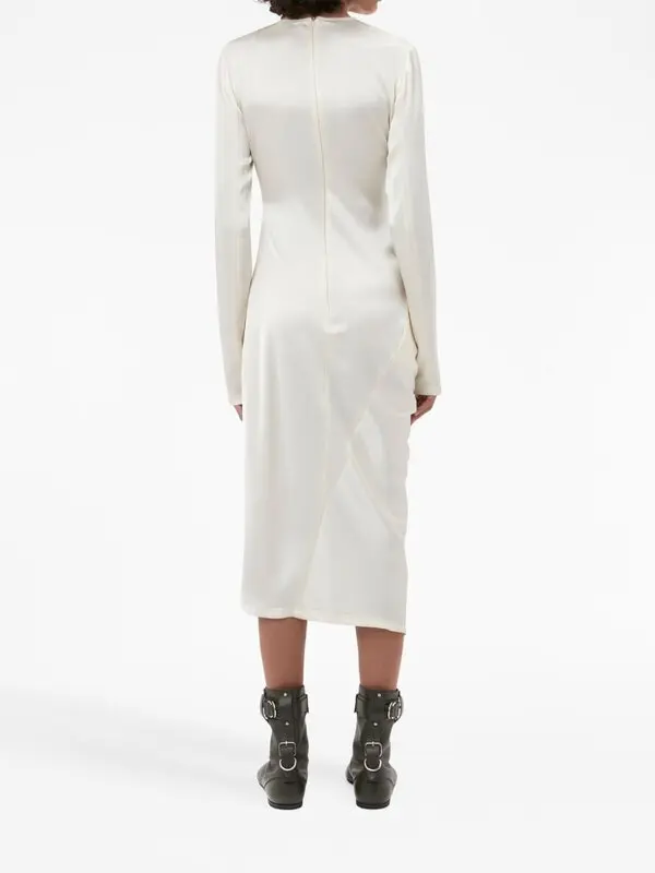 JW Anderson Asymmetric Draped Midi Dress
