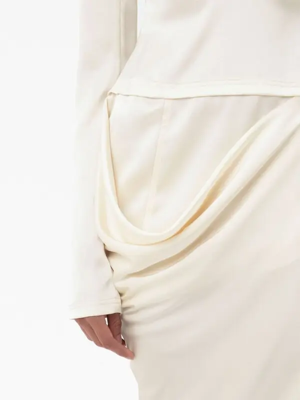 JW Anderson Asymmetric Draped Midi Dress