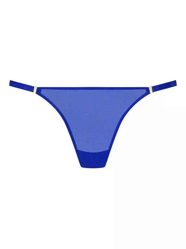 MAISON CLOSE Corps À Corps Neon Mini Thong - Blue