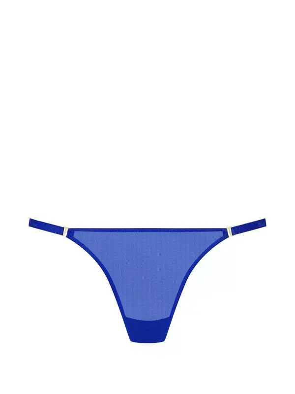 MAISON CLOSE Corps À Corps Neon Mini Thong - Blue