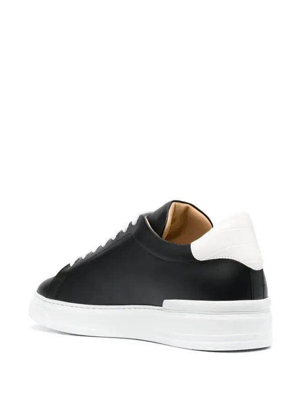 Philipp Plein Logo-plaque Leather Sneakers