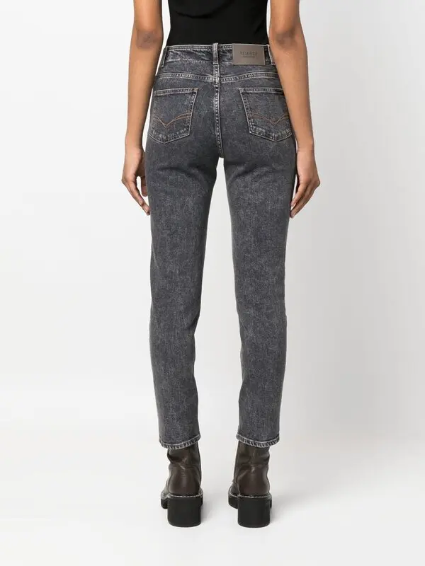 Peserico Stonewashed Mid-rise Skinny Jeans