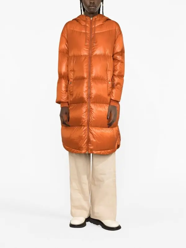 Herno Padded Zip-up Hooded Coat