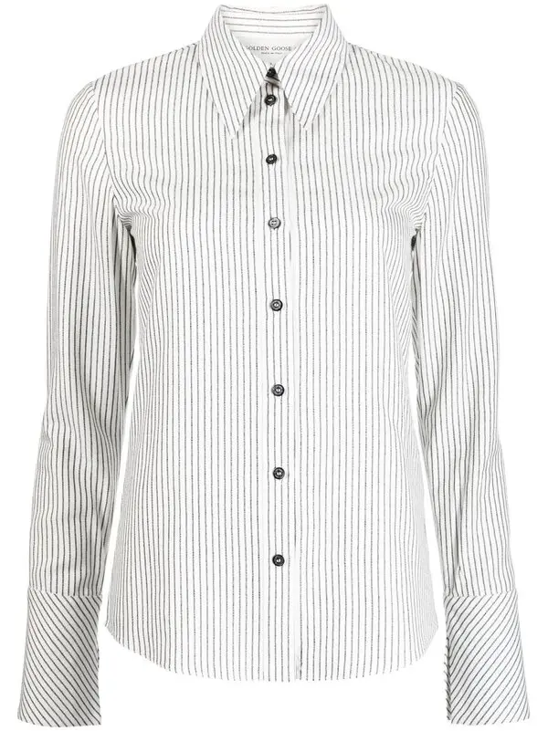 GOLDEN GOOSE Journeys Striped Shirt