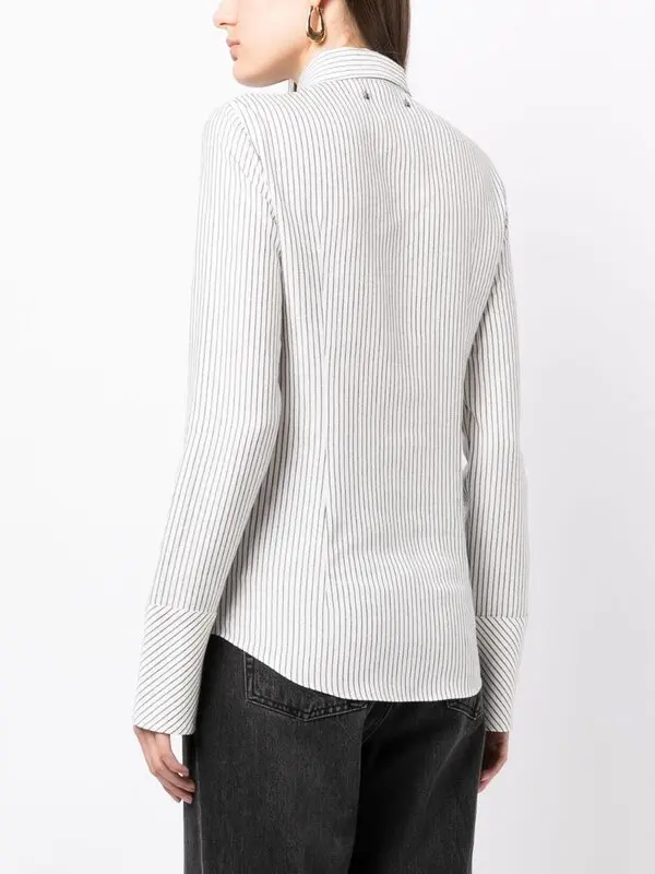 GOLDEN GOOSE Journeys Striped Shirt