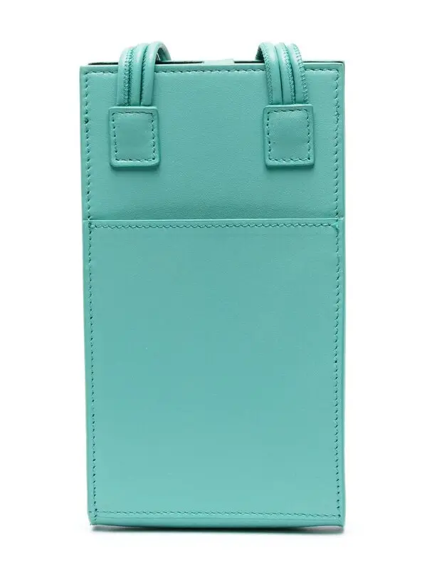 JIL SANDER Tangle Leather Phone Case