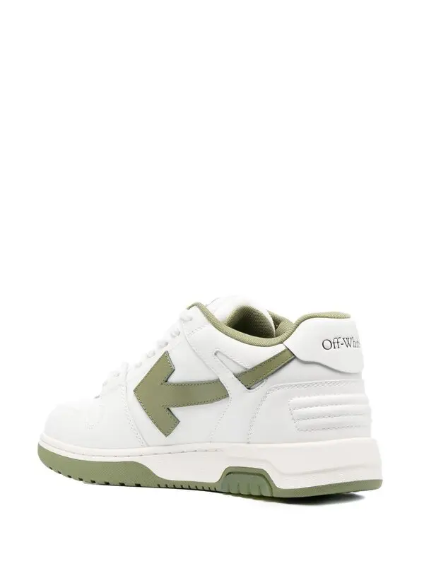 Off-White Out Of Office Ooo Leather Sneakers - White