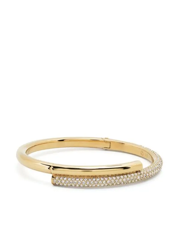 SWAROVSKI Dextera Crystal Bangle - Gold