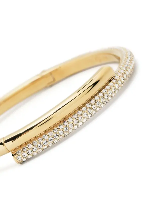 SWAROVSKI Dextera Crystal Bangle - Gold