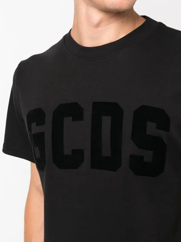 Gcds Logo-print Cotton T-shirt