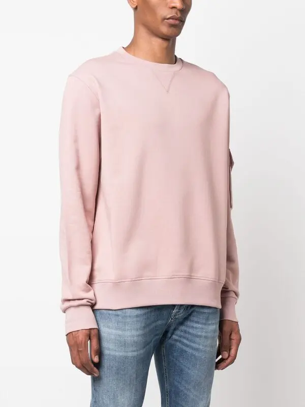 Herno Crew-neck Cotton Sweatshirt