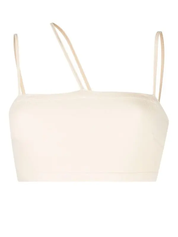 BASERANGE Multi-strap Seamless Bralette - Neutrals