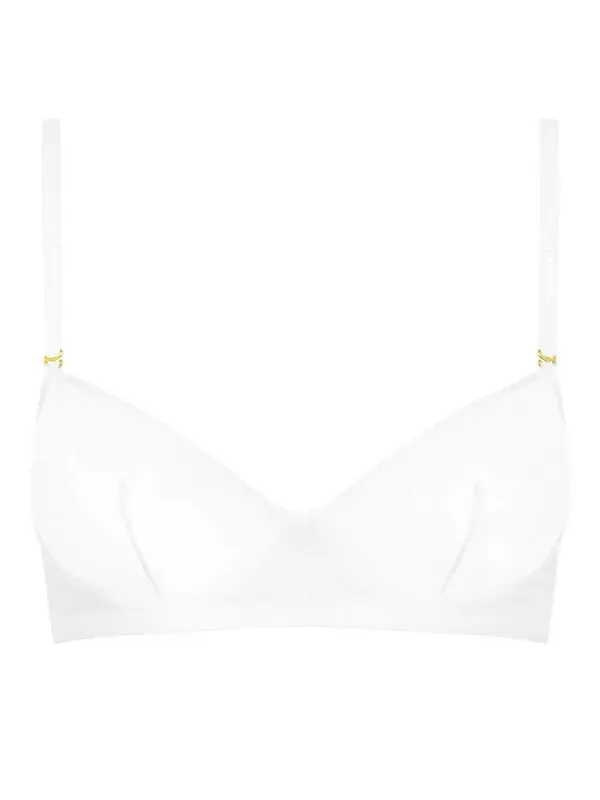 MAISON CLOSE Corps À Corps Balconette Bra - White