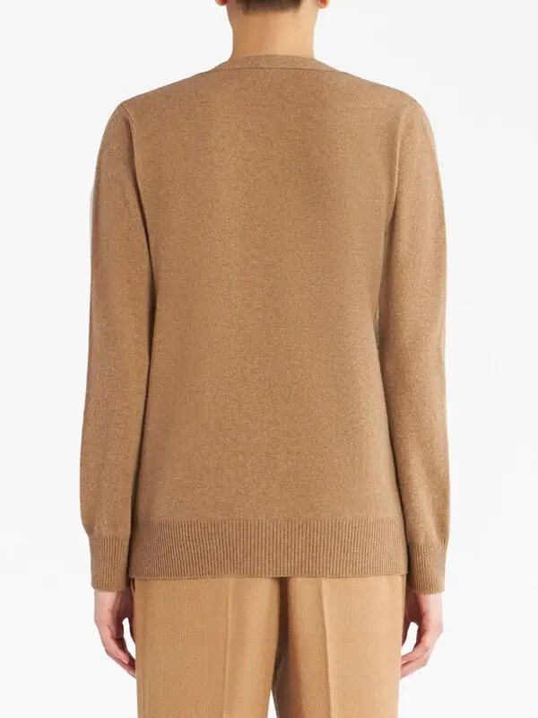 Etro Floral-print Panelled Cardigan - Brown