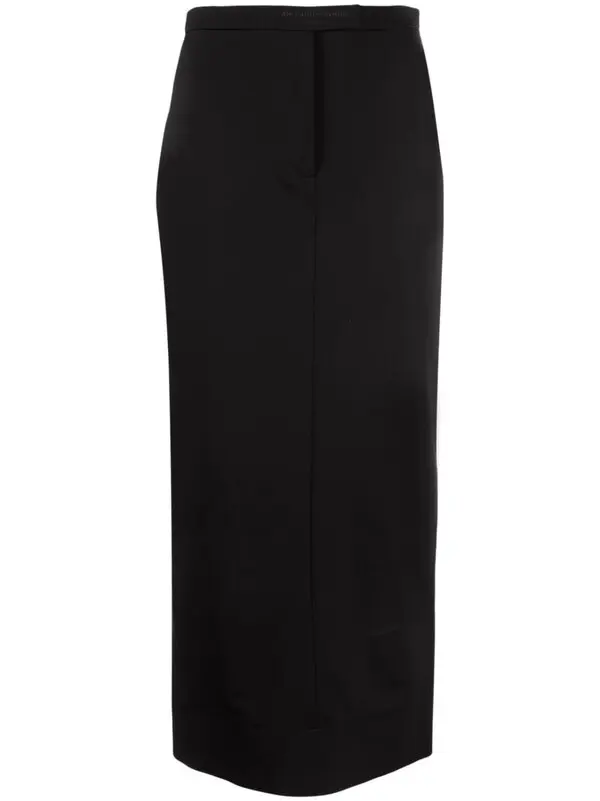 Alexander Wang Logo-embroidered Pencil Skirt
