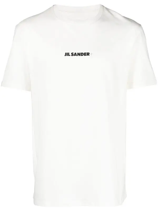 JIL SANDER Logo-print Cotton T-shirt - White