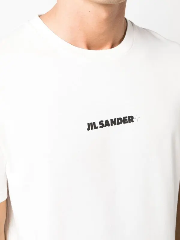 JIL SANDER Logo-print Cotton T-shirt - White