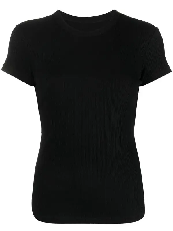 Isabel Marant Étoile Taomi Ribbed Cotton T-shirt - Black