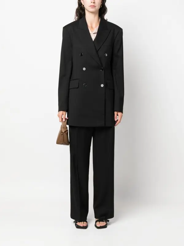Acne Studios Double-breasted Cotton-blend Blazer