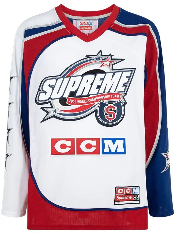 Supreme X Ccm All Stars Hockey Jersey T-shirt