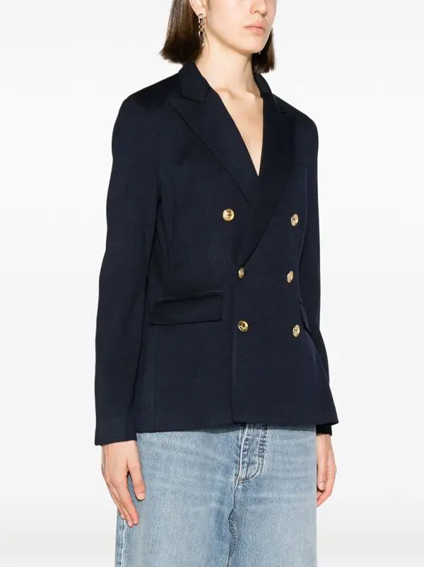 Polo Ralph Lauren Double-breasted Knitted Blazer